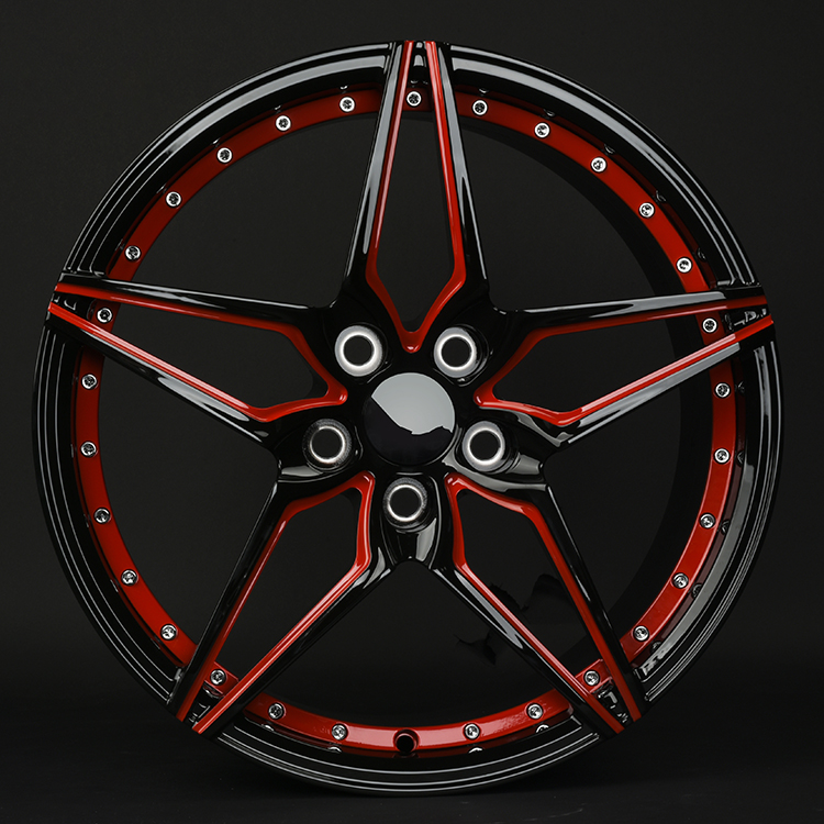 Custom 1 Piece Forged Alloy Car Wheel For Toyota Tundra / Alphard ...