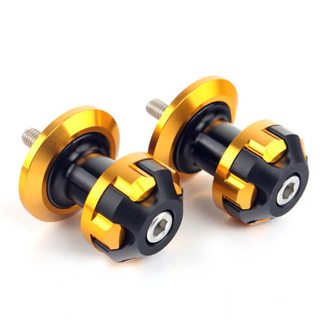 Custom Made Billet Aluminum Motorcycle Rear Swingarm Stand Spools - Buy ...