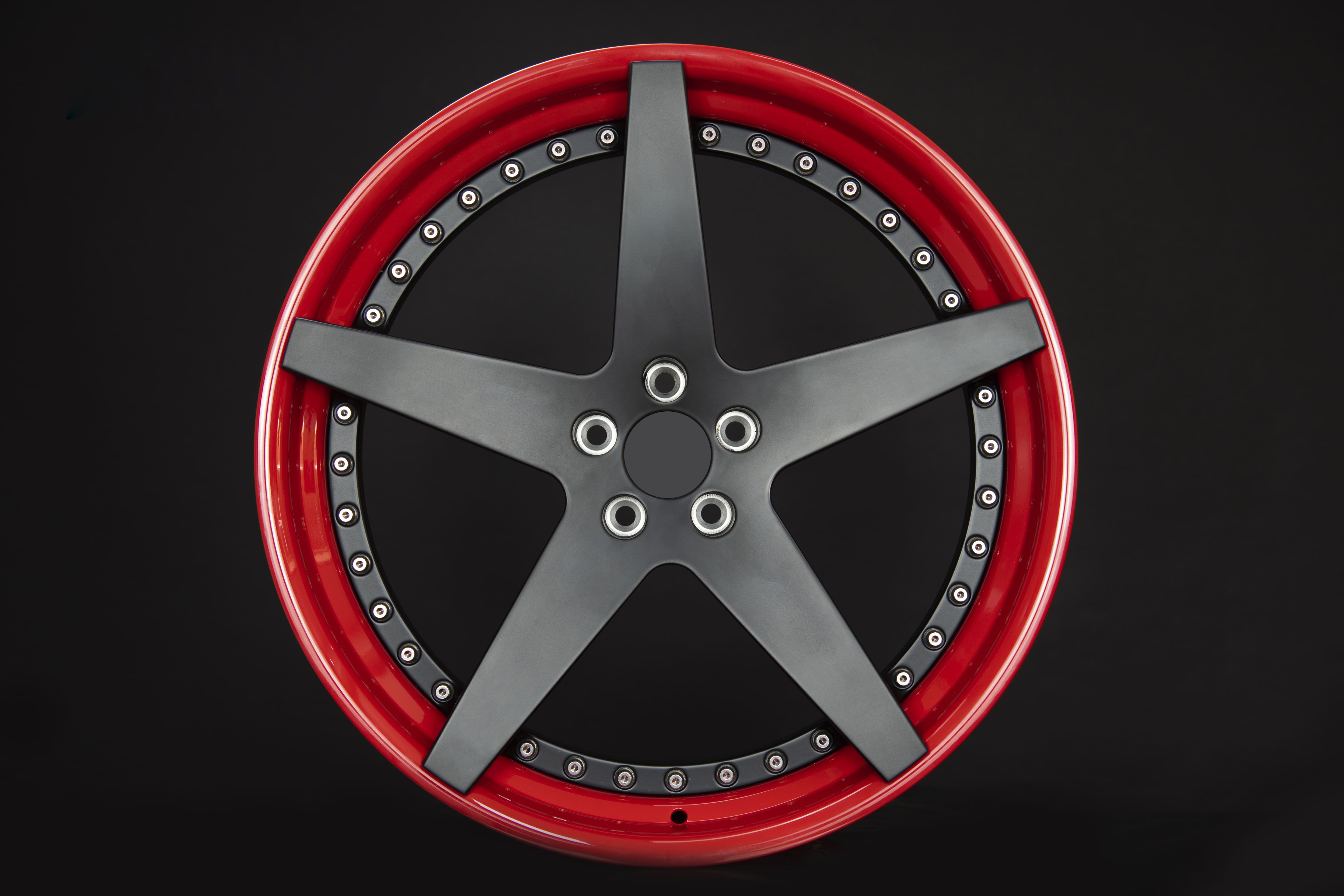 Custom 2 Piece Forged Alloy Car Wheel For Land Rover Range Rover Evoque ...